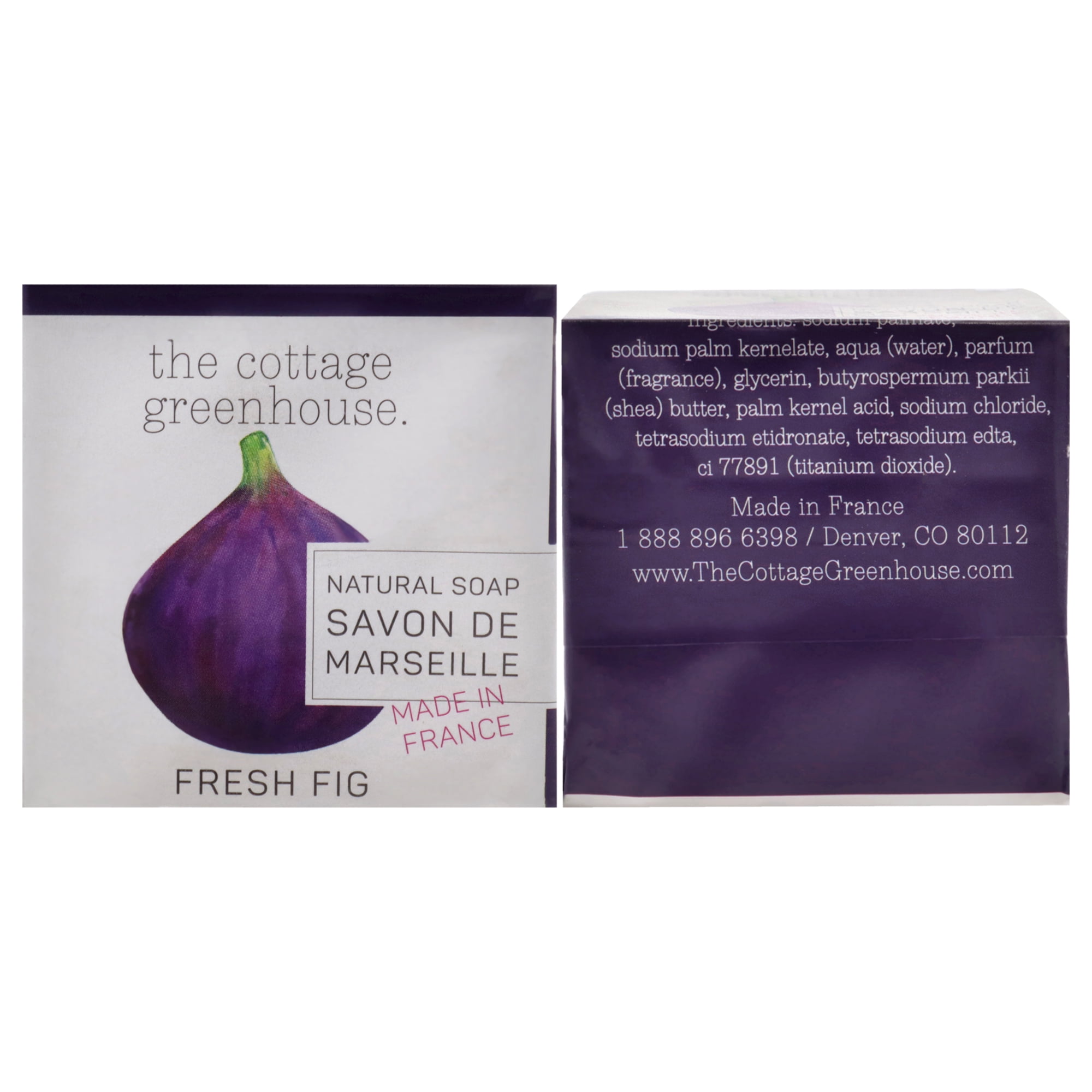 The Cottage Greenhouse Fresh Soap - Fig , 3.5 oz Soap - Walmart.com