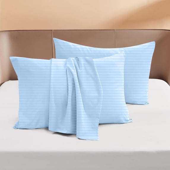 The Cotton Hub 2-PCs Pillowcases Envelope Closure, European Square ...