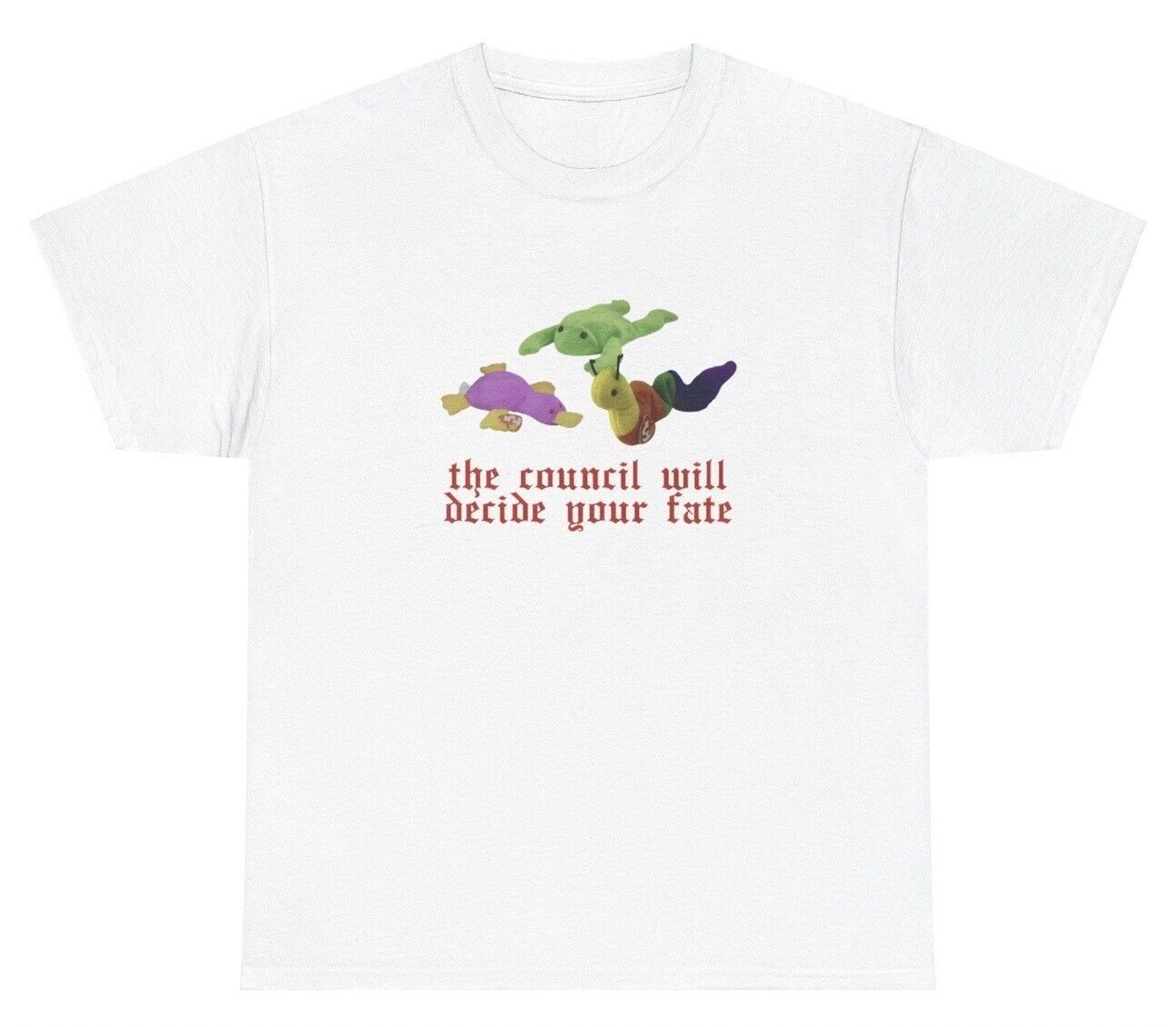 The Council Will Decide Your Fate T Shirt Funny Gen Z Oddly Specific ...