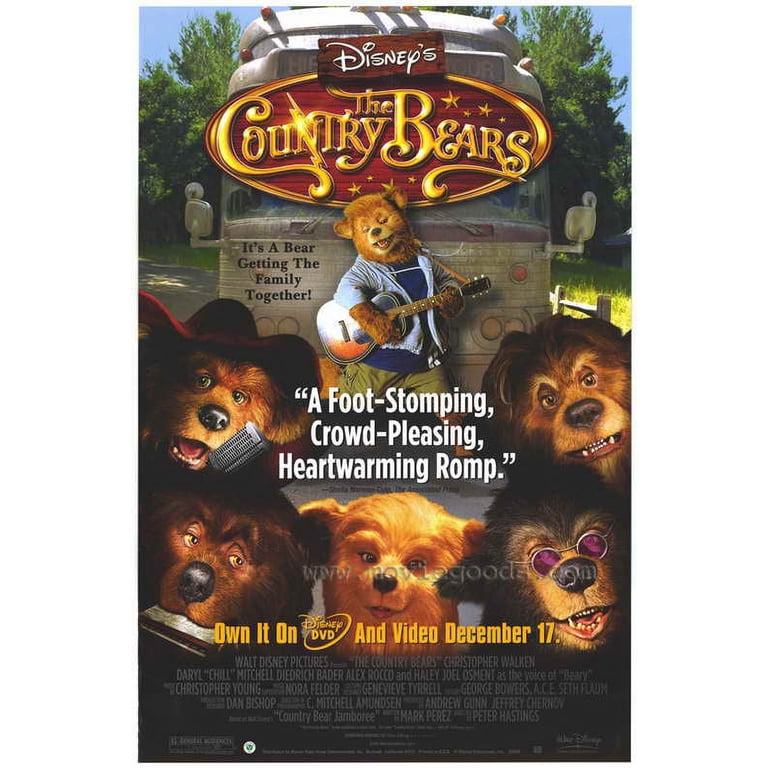 Disney Bears Movie Poster