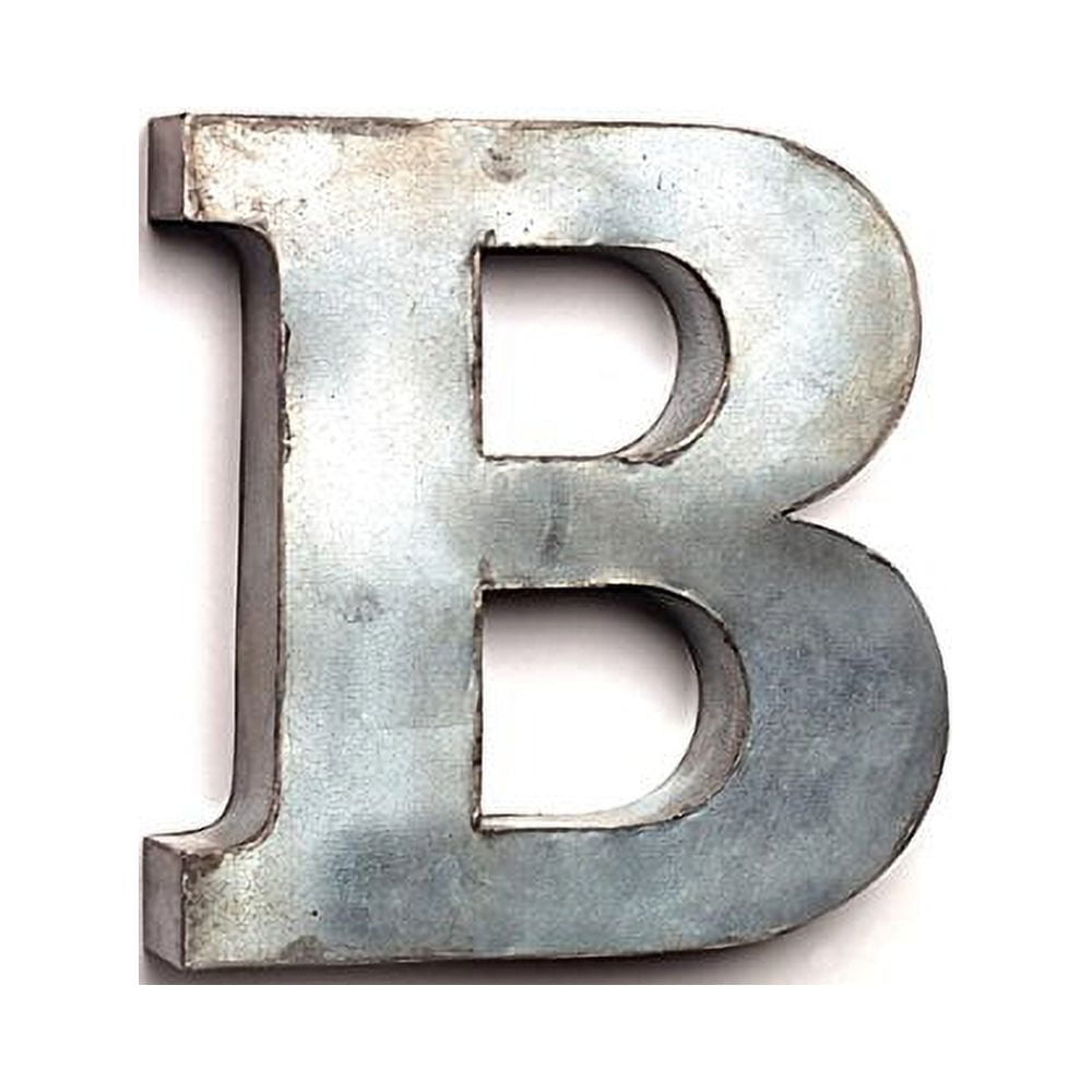 The Country House Collection Tin Letters (B) - Walmart.com