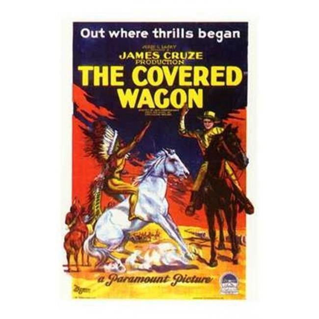 The Covered Wagon Movie Poster - 11 x 17 in. - Walmart.com