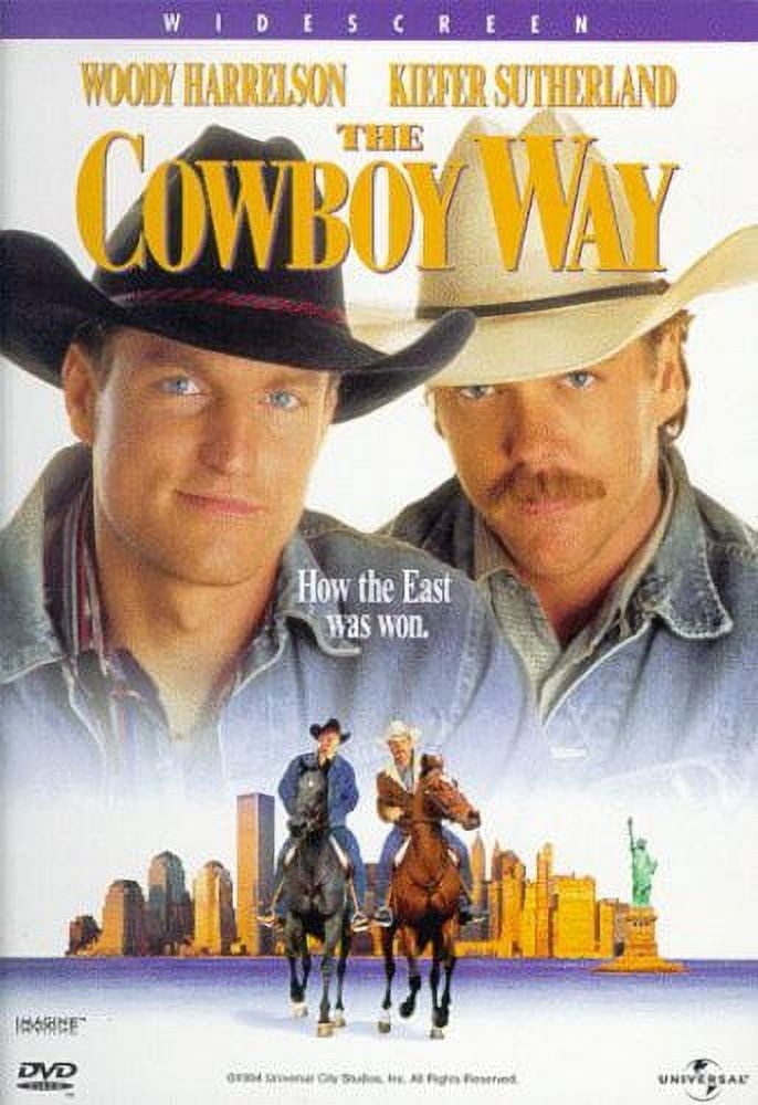 SDS The Cowboy Way 1994 DVD Action Comedy Woody Harrelson Kiefer ...