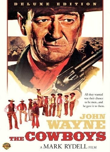 The Cowboys Movie Poster (1972) -(John Wayne)(Roscoe Lee Browne)(Bruce ...