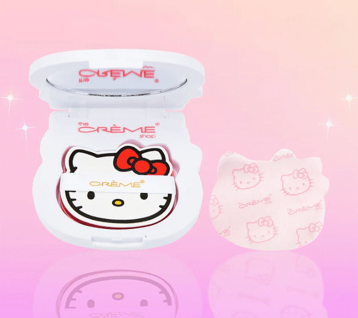 The Crème Shop Hello Kitty Skin Care Mattifying Blotting Paper + Mirror ...