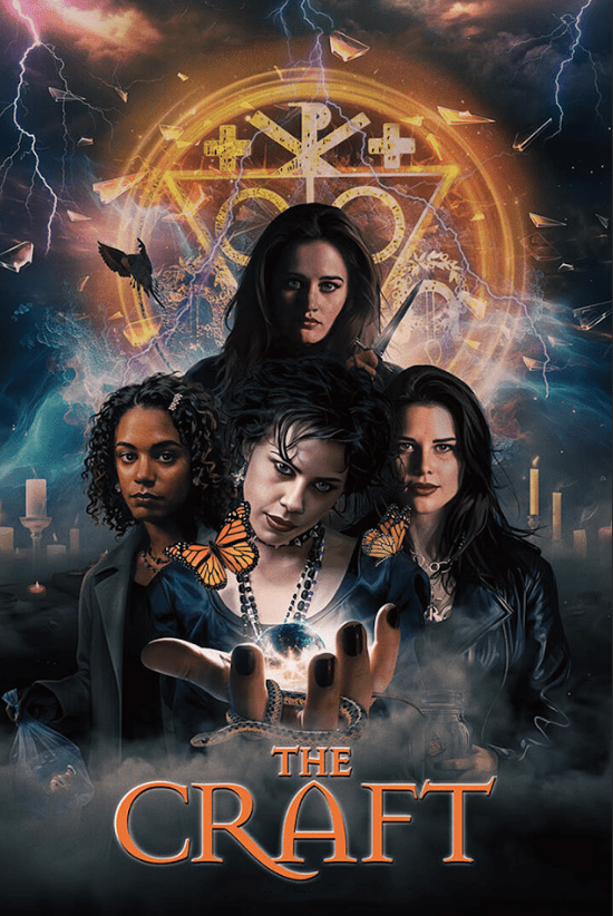 The Craft (1996) 24x36 Movie Poster Cult Classic Supernatural Horror ...