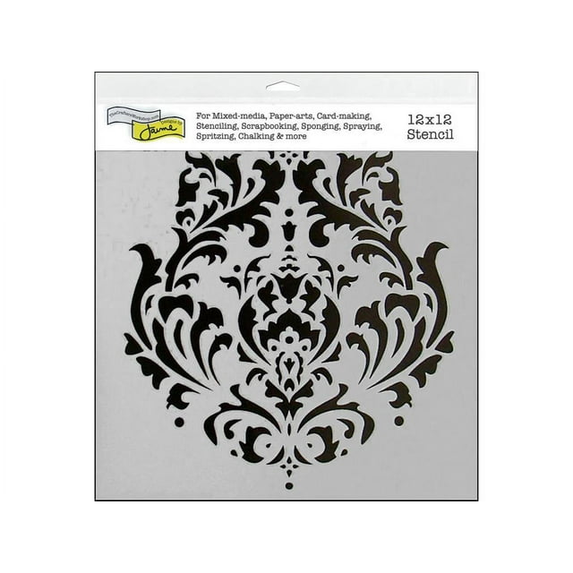 The Crafters Workshop Stencil 12x12 Brocade - Walmart.com