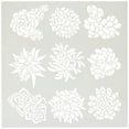 The Crafters Workshop Stencil 12x12 PrettySuculent - Walmart.com