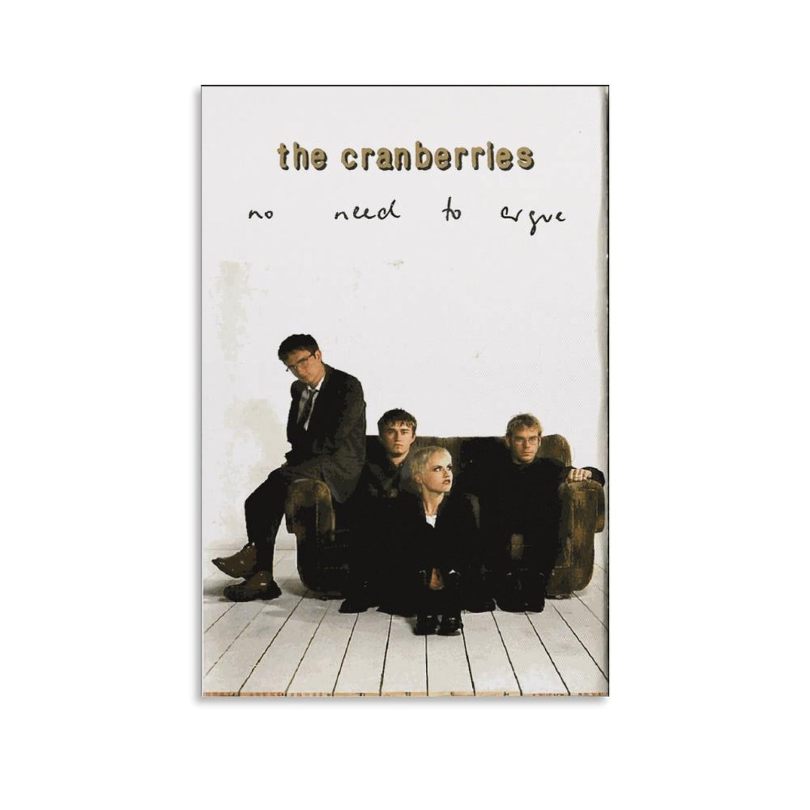 The Cranberries No Need to Argue Album Cover Canvas Poster Print Music ...