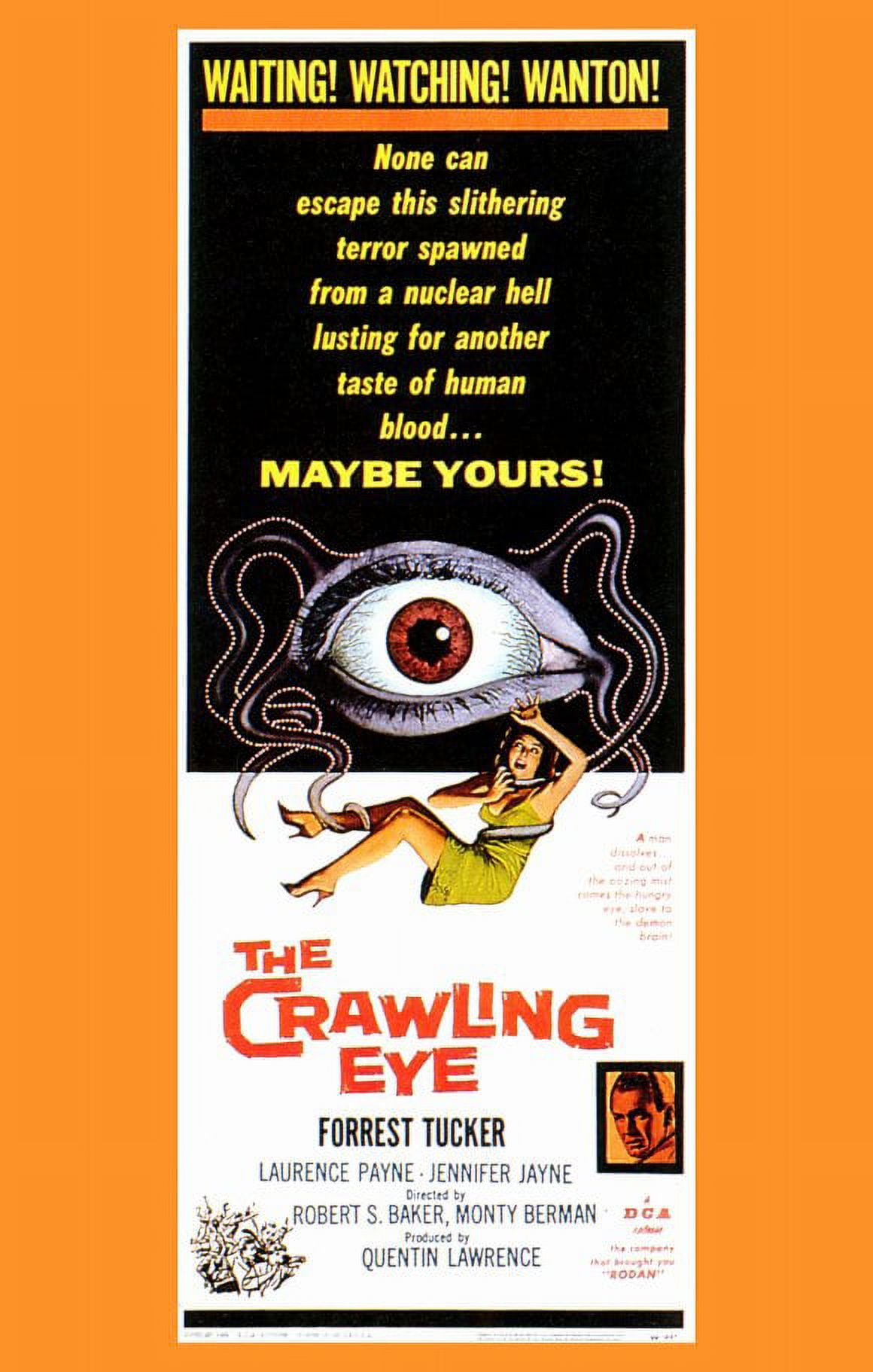 The Crawling Eye - movie POSTER (Style B) (11" x 17") (1958) - Walmart.com