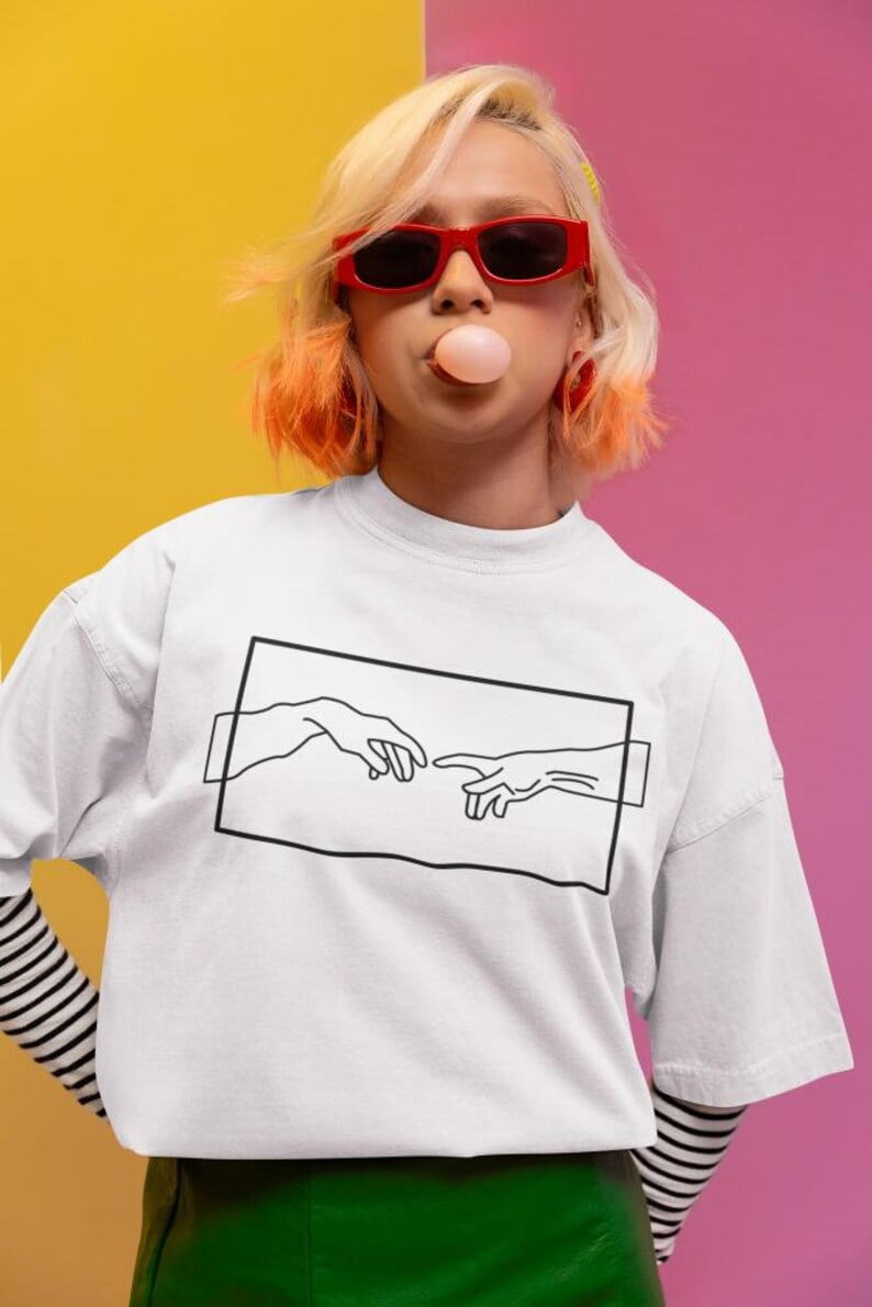 The Creation Of Adam Shirt - Walmart.com