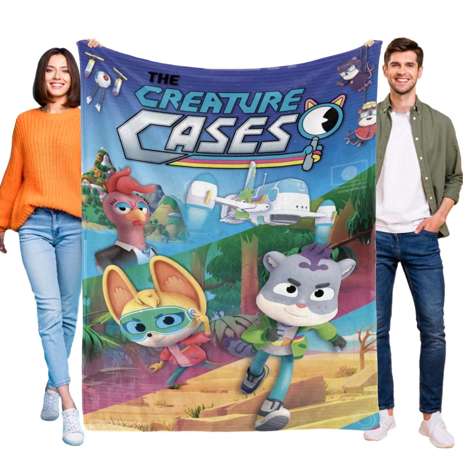 The Creature Cases Throw Blanket Gifts for Fans Lover Girls Boys Women ...