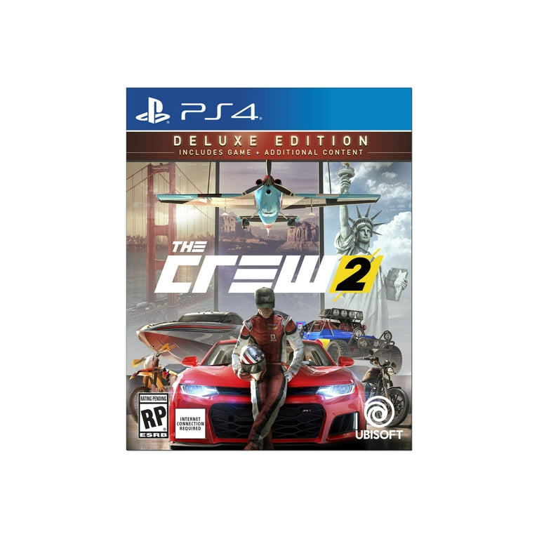 The Crew 2 Deluxe Edition Ubisoft PlayStation 4 887256032784 Walmart