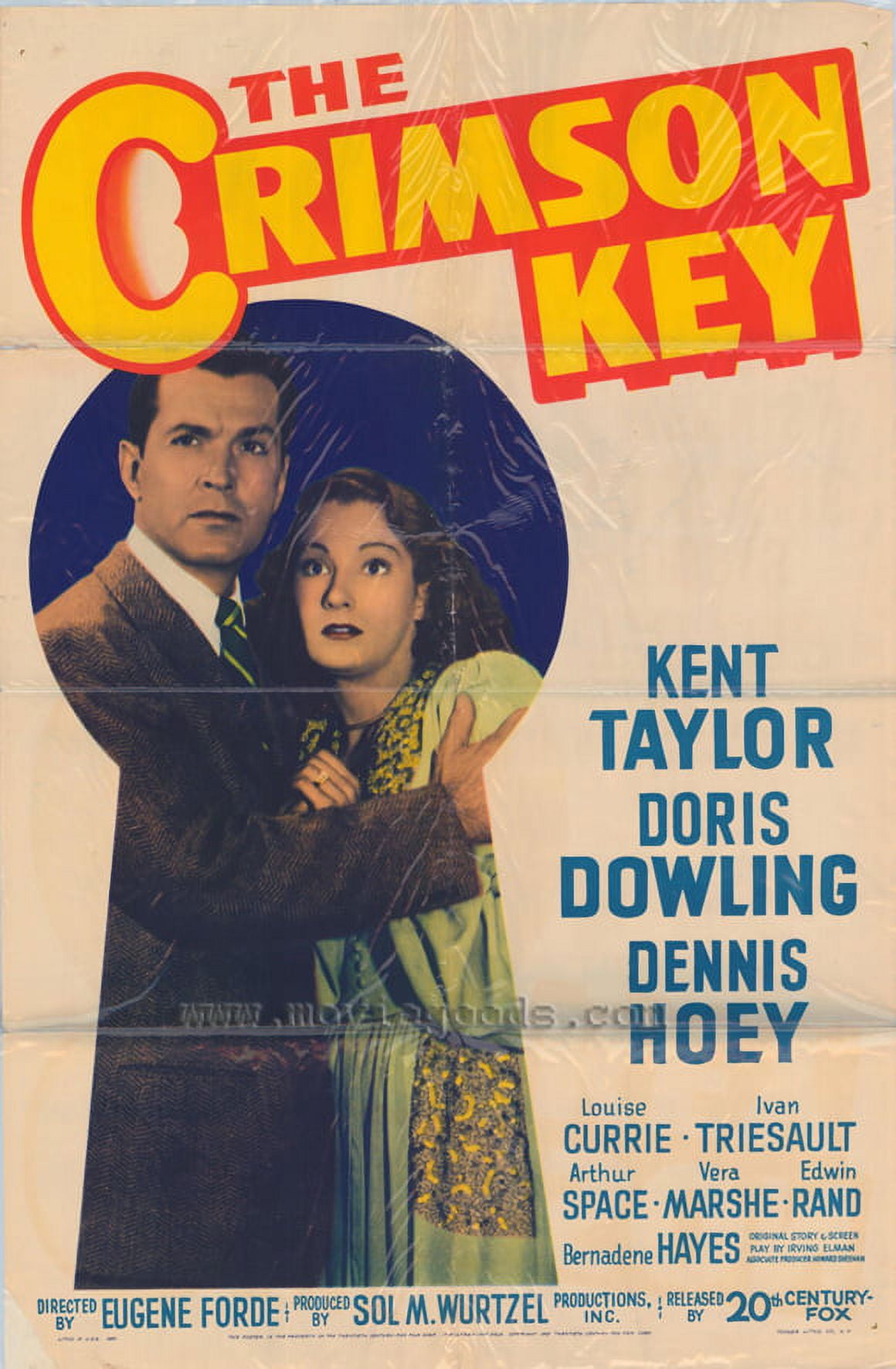 The Crimson Key - movie POSTER (Style A) (11" x 17") (1947) - Walmart.com