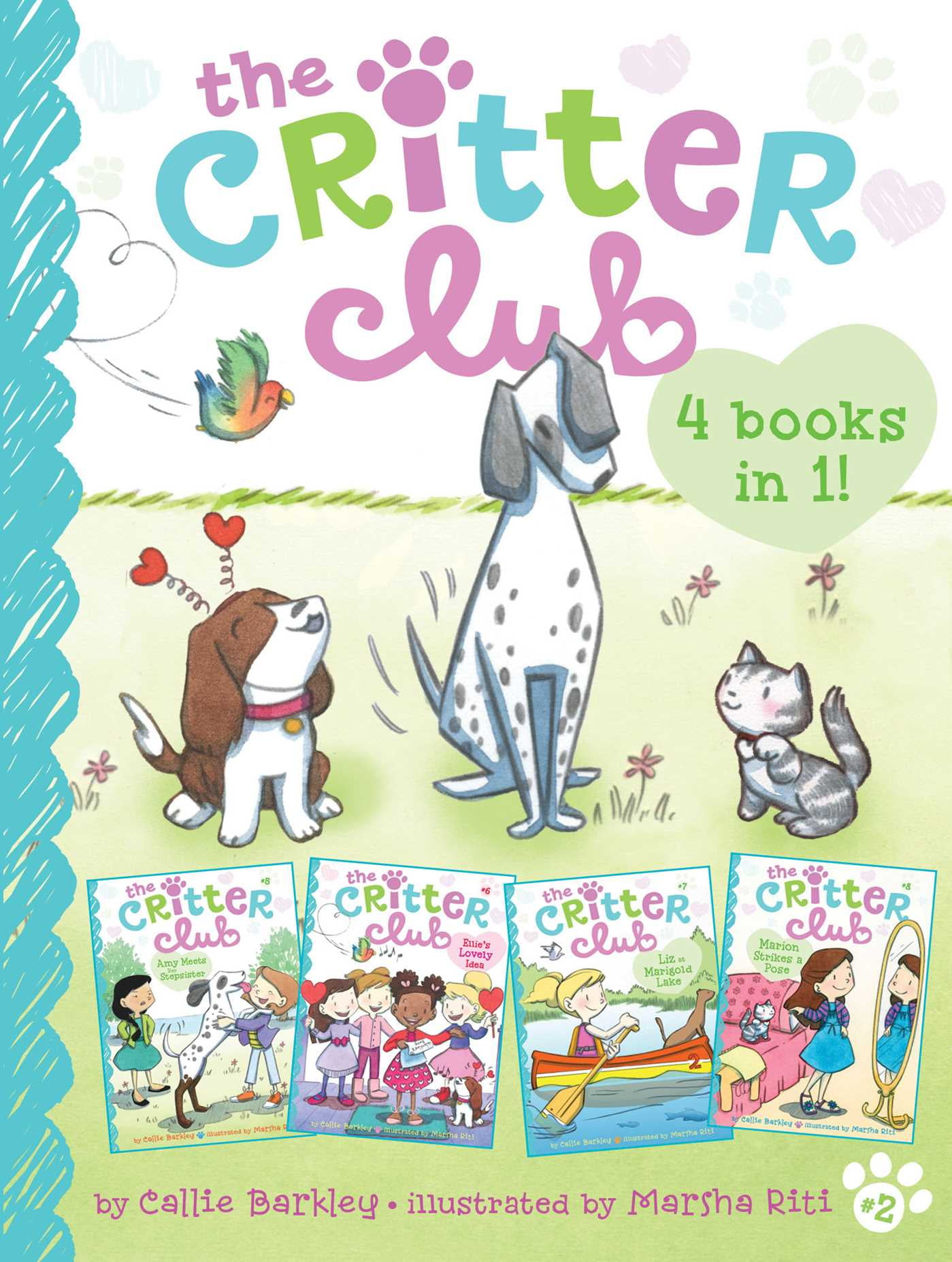The Critter Club 4 Books in 1! #2: Amy Meets Her Stepsister; Ellie's ...