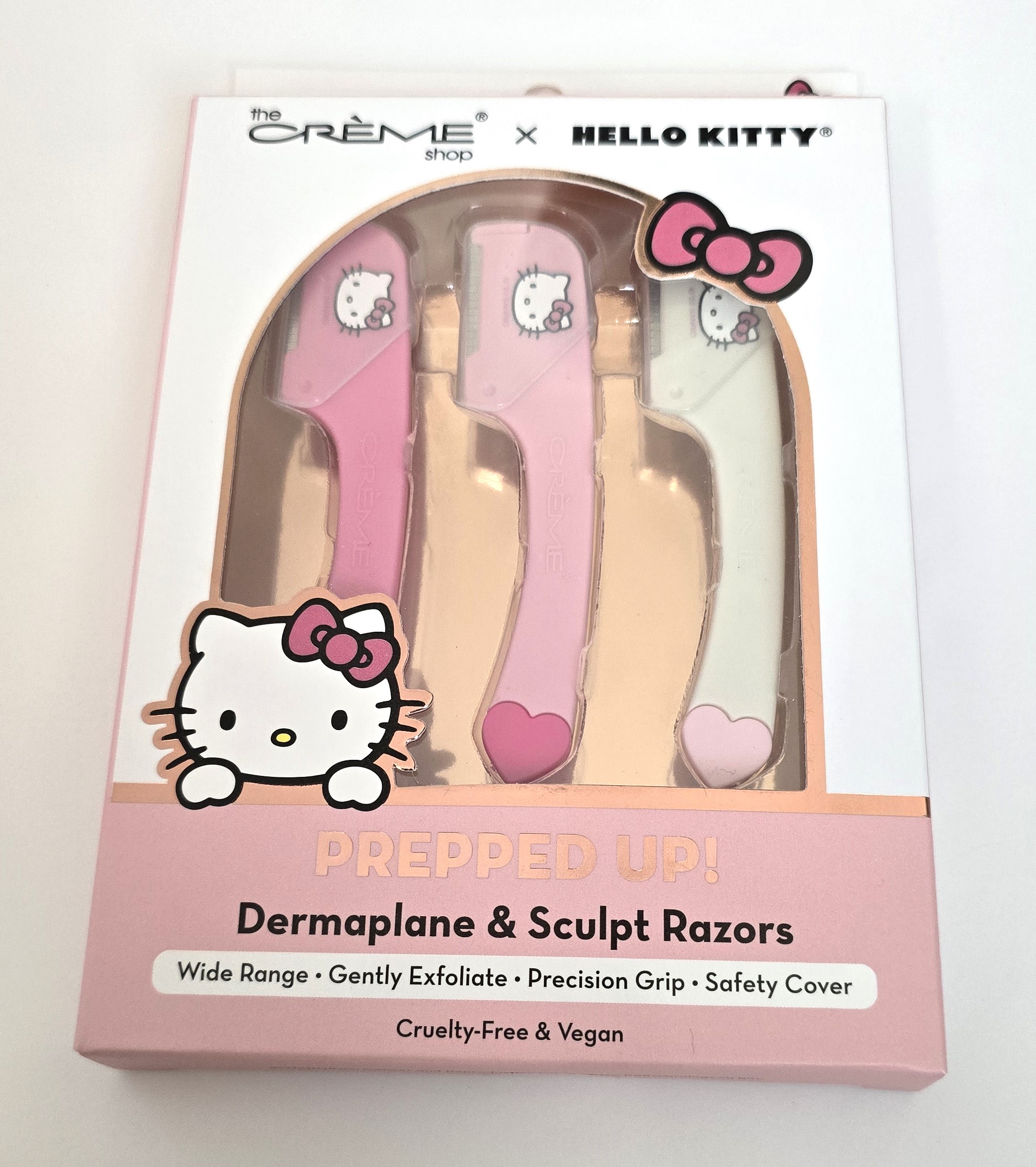 The Crme Shop | Hello Kitty Prepped Up! Dermaplane & Sculpt Razors ...