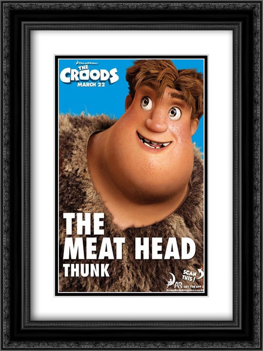 The Croods Movie Poster English