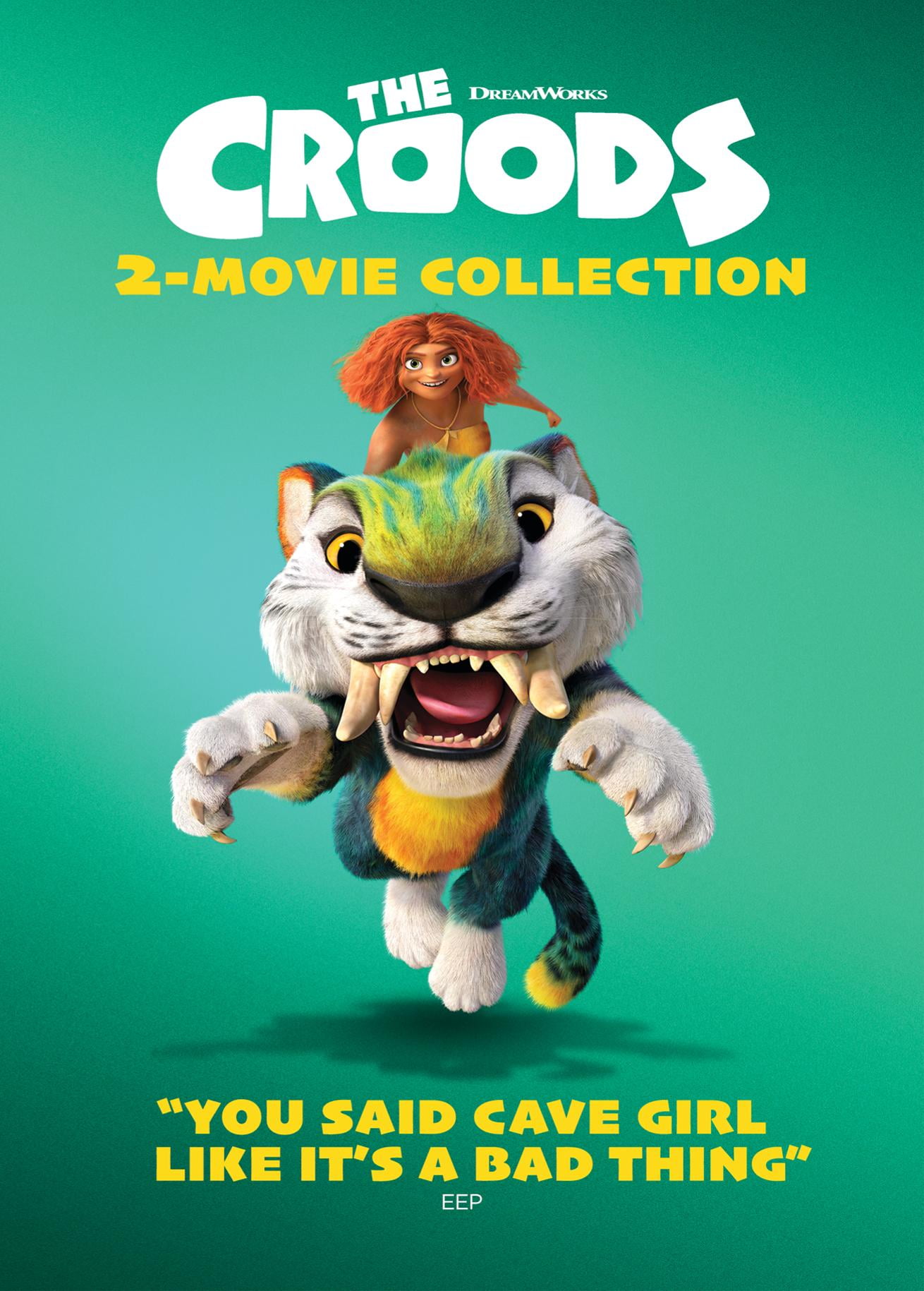 The Croods: 2-Movie Collection (DVD), Dreamworks Animated, Kids ...
