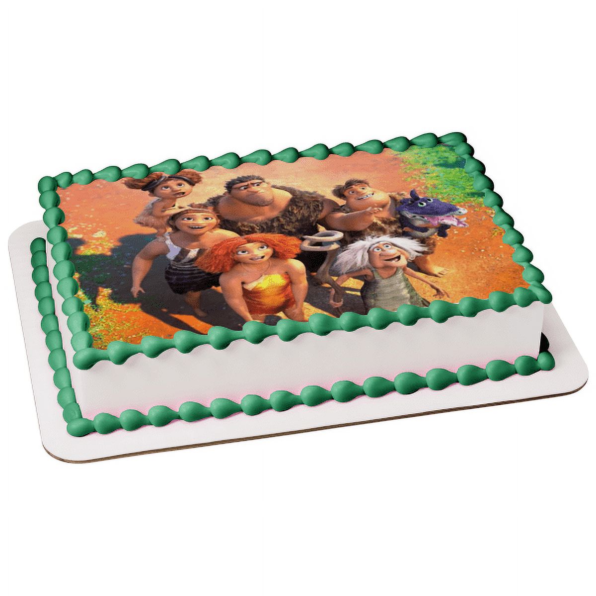 The Croods: Family Tree Eep Grug Guy Thunk Ugga Sandy Gran Edible Cake ...