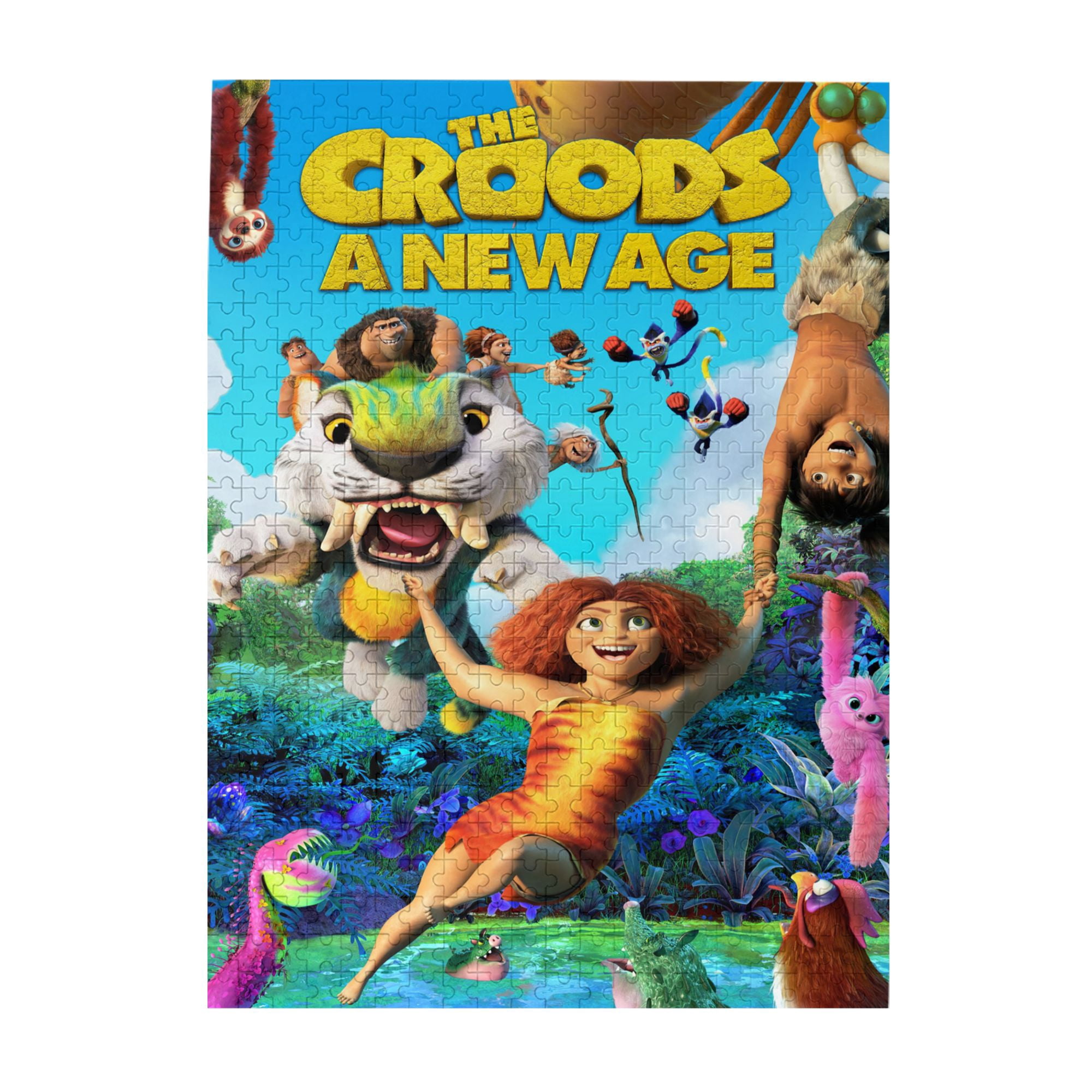 The Croods Jigsaw Puzzle for Kids Adults 300 Piece Challenging Wooden ...