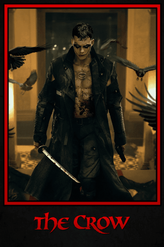 The Crow 2024 Poster 24x36 - Epic Dark Fantasy Film Iconic Character ...