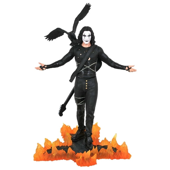 Premier Collection The Crow - Eric Draven Dark Hero Character Statue ...