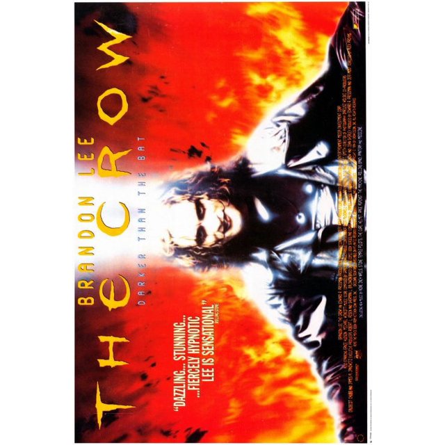 The Crow POSTER (27x40) (1994) (Style C) - Walmart.com