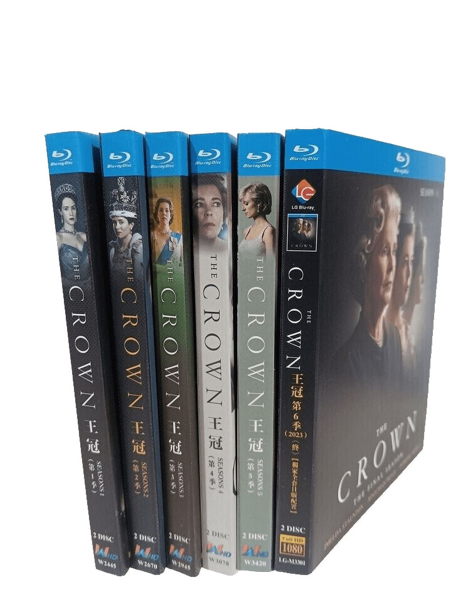 The Crown Complete Series Seasons 1-5 (DVD): Chronicle of Queen ...