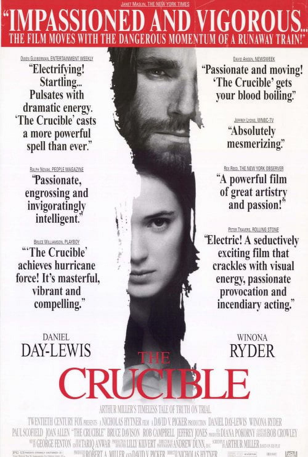 The Crucible - movie POSTER (Style C) (27" x 40") (1996) - Walmart.com