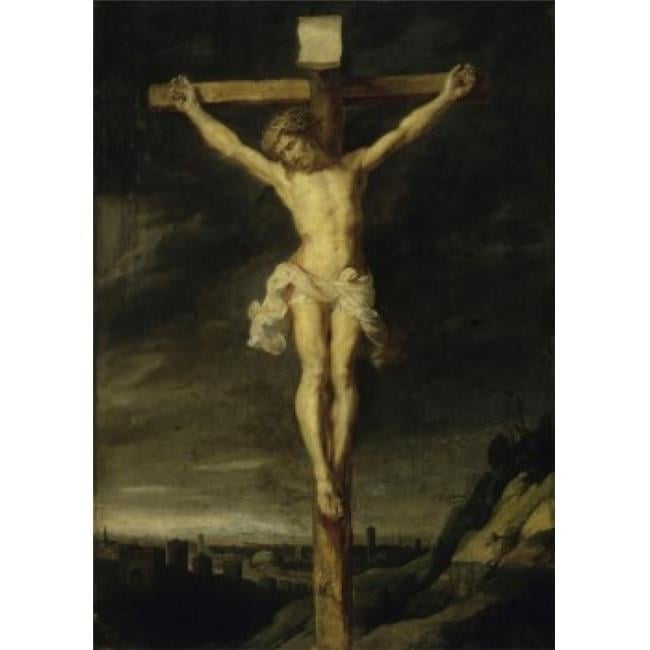 The Crucified Peter Paul Rubens 1577-1640 Flemish Oil on Canvas Ciurlionis State Art Museum ...
