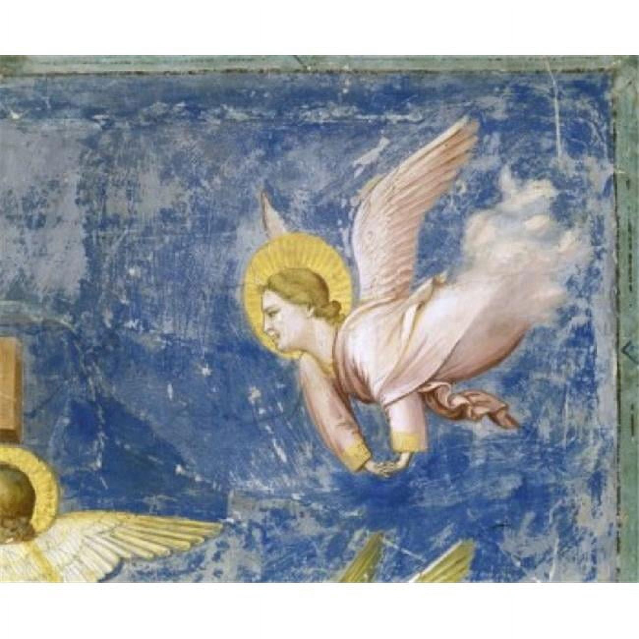 The Crucifixion - Detail Giotto C.1266-1337 Italian Fresco Arena Chapel ...