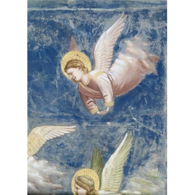 The Crucifixion - Detail Giotto Ca.1266-1337 Italian Fresco Capella ...