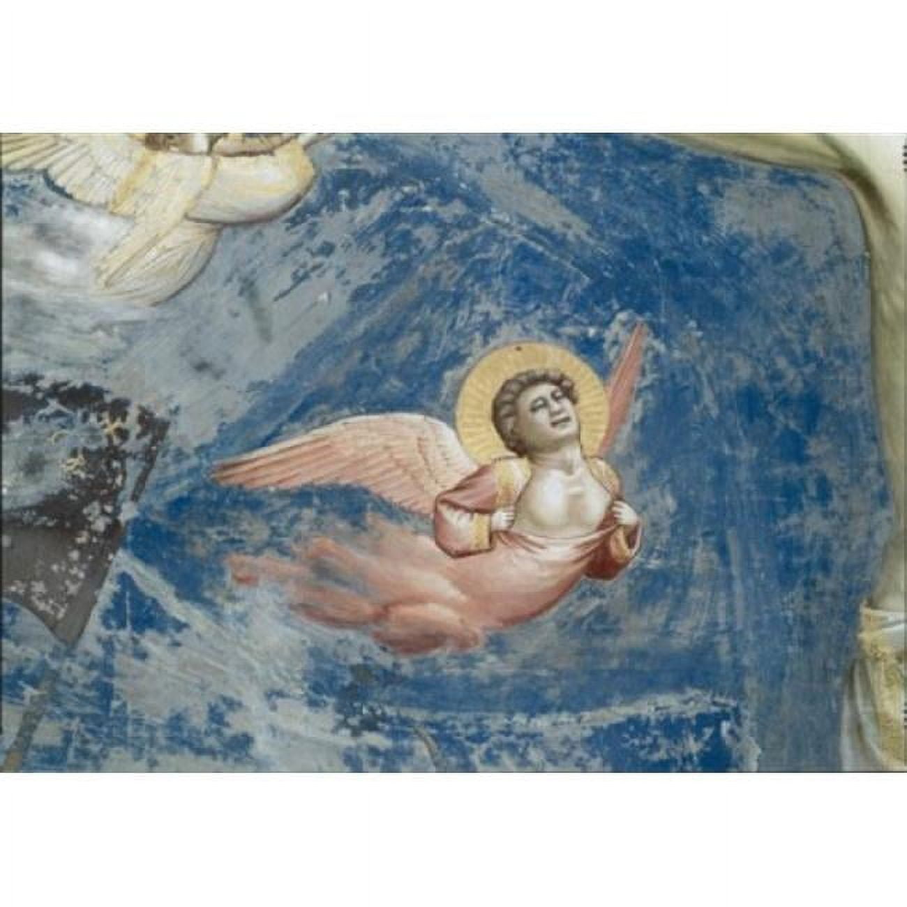 The Crucifixion - Detail Giotto Ca.1266-1337 Italian Fresco Capella ...