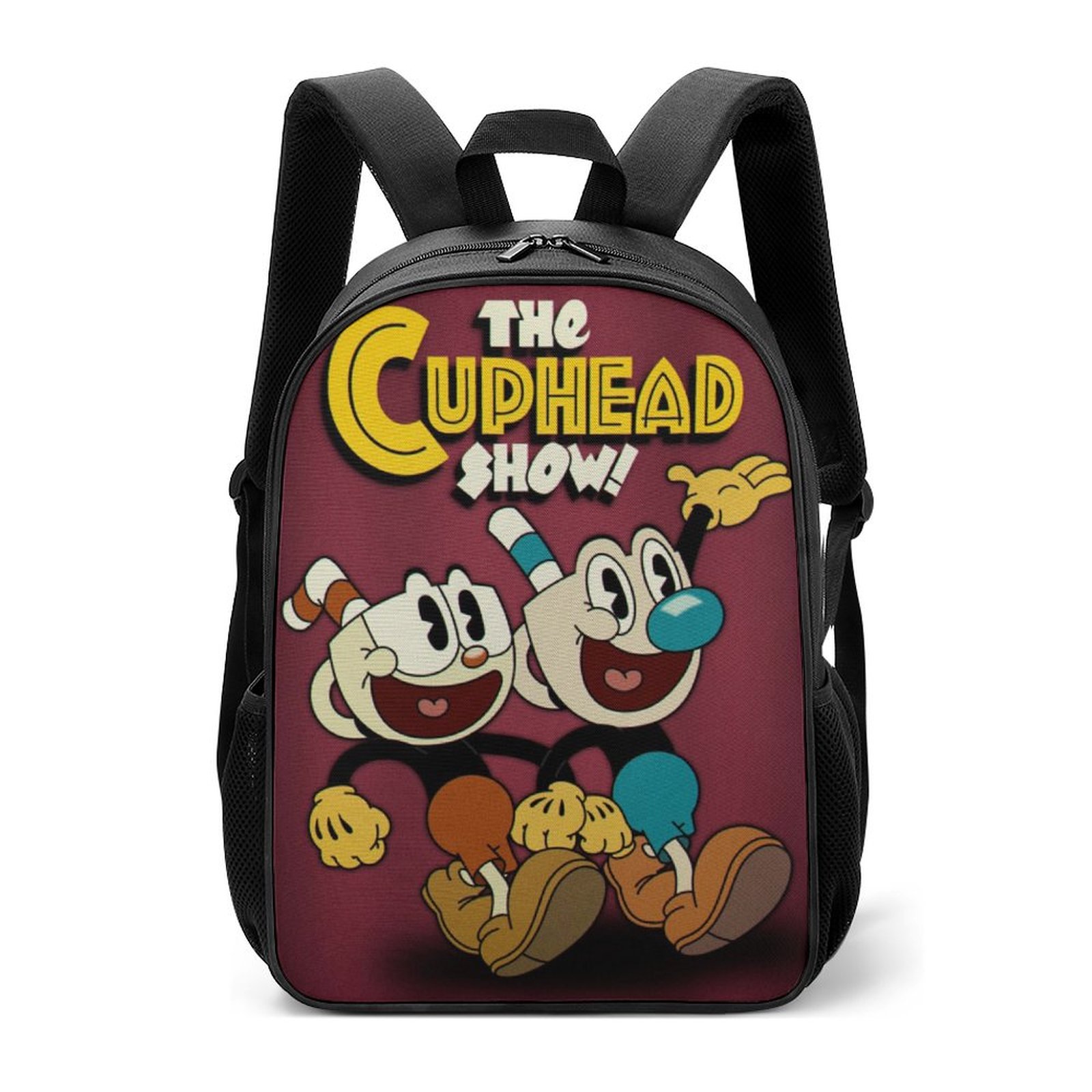 The Cuphead Show Backpacks Bookbag Casual Daypack Backpacks for Travel ...