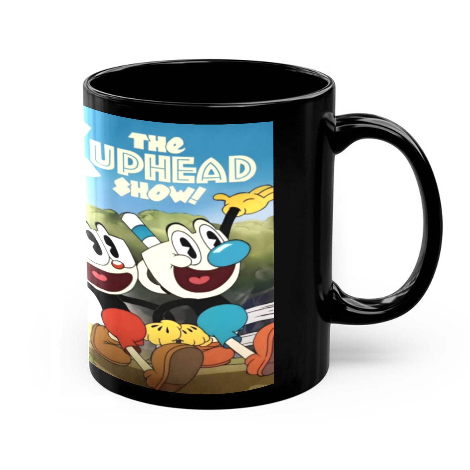 The Cuphead Show! Custom Ceramic Mug—Art That Survives the Microwave ...