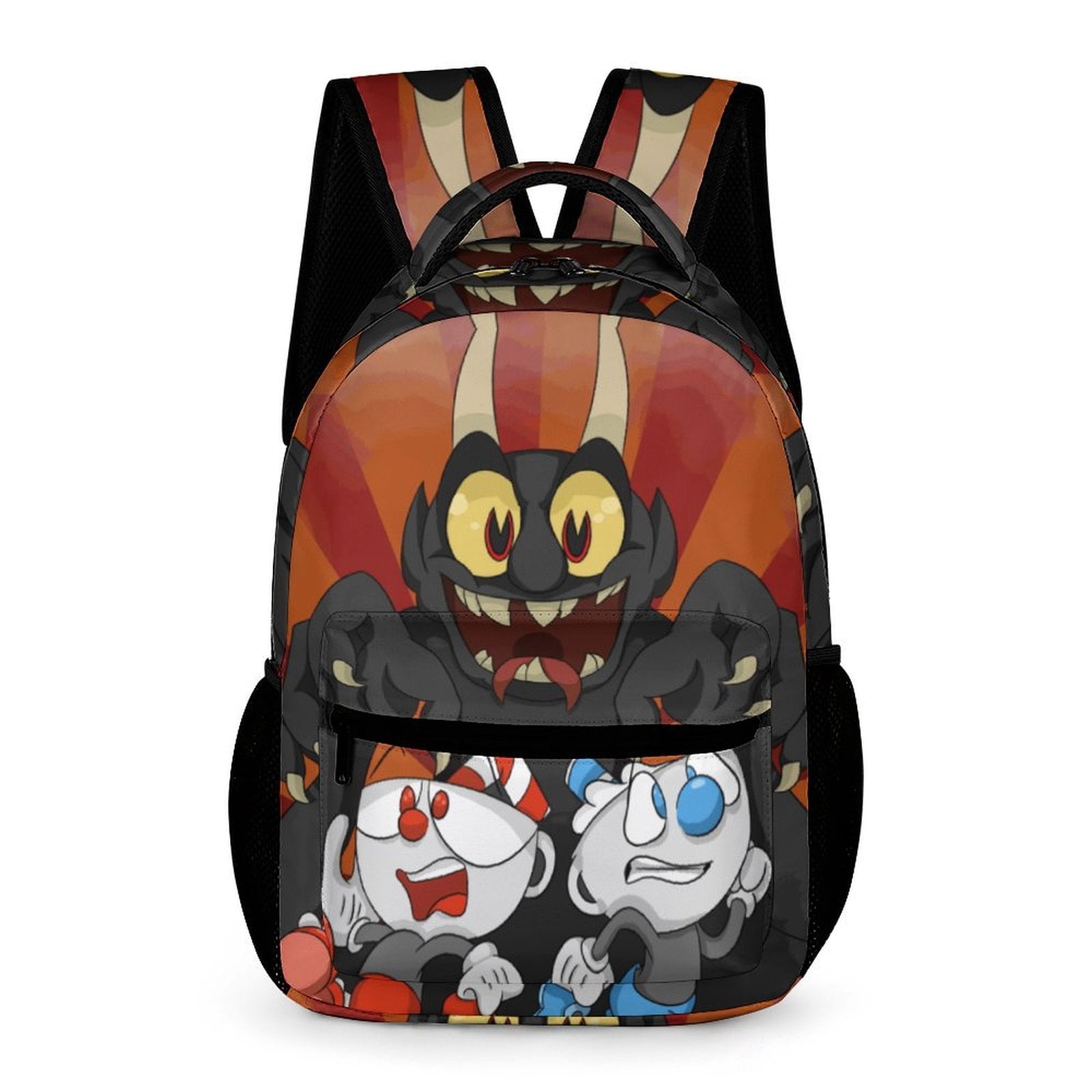 The Cuphead Show Backpacks Bookbag Casual Daypack Backpacks for Travel ...