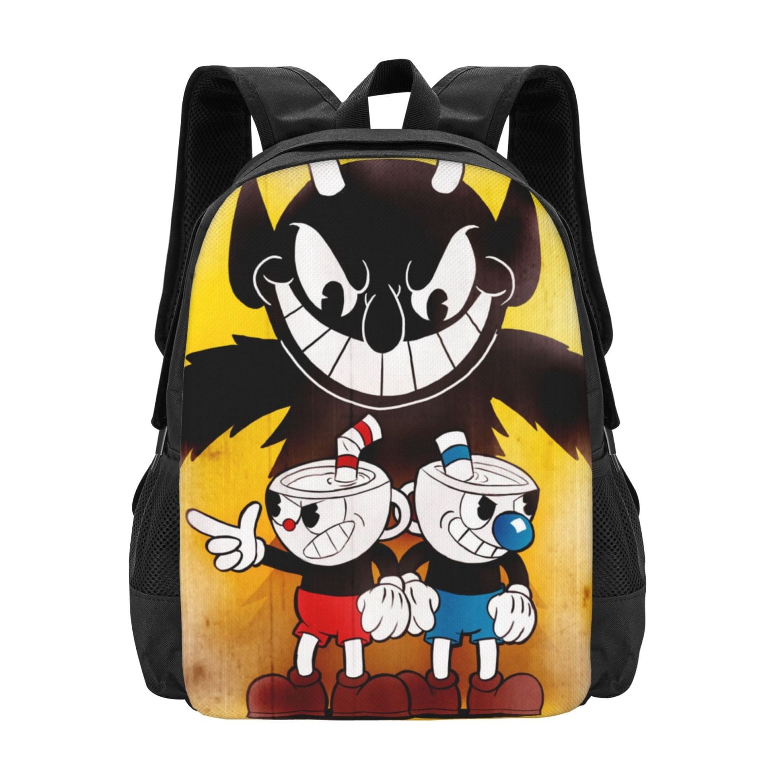 The Cuphead Show Backpacks Bookbag Casual Daypack Backpacks for Travel ...