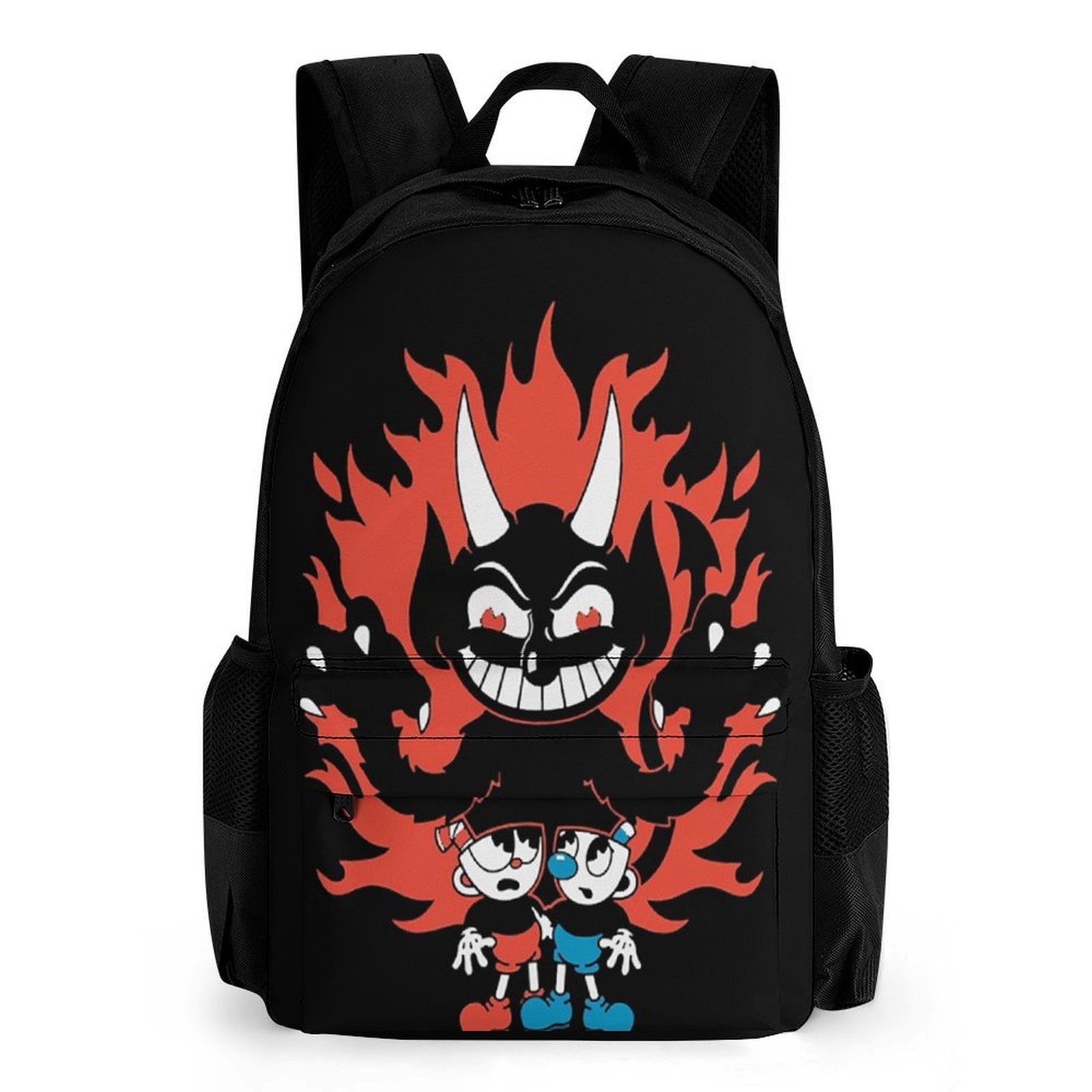 The Cuphead Show Backpacks Bookbag Casual Daypack Backpacks for Travel ...
