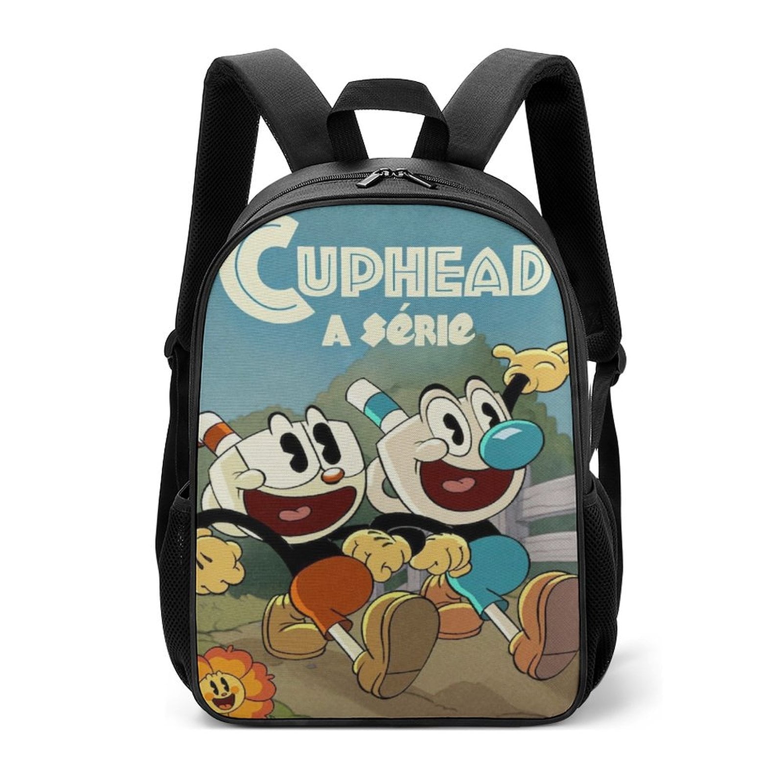 The Cuphead Show Backpacks Bookbag Casual Daypack Backpacks for Travel ...
