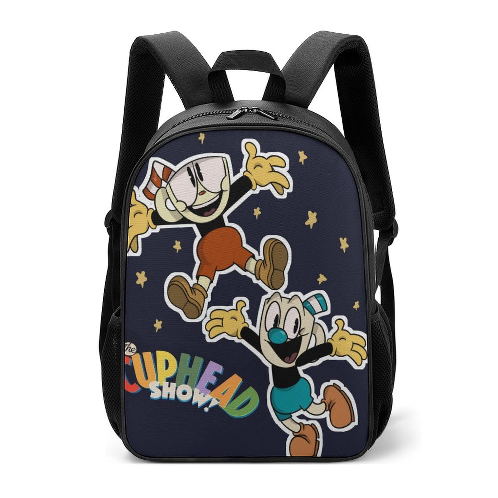The Cuphead Show Backpacks Bookbag Casual Daypack Backpacks for Travel ...