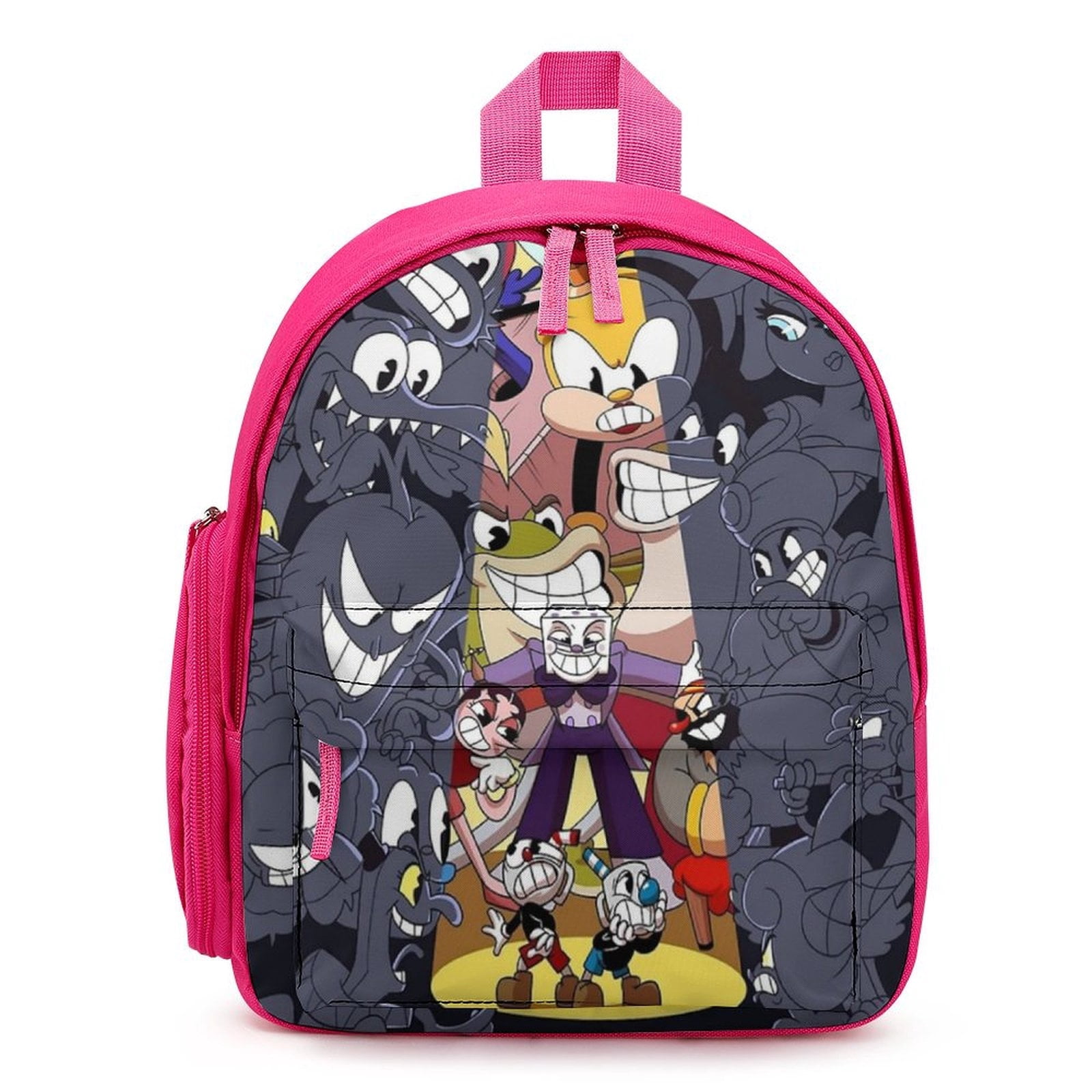 The Cuphead Show Backpacks Bookbag Casual Daypack Backpacks for Travel ...