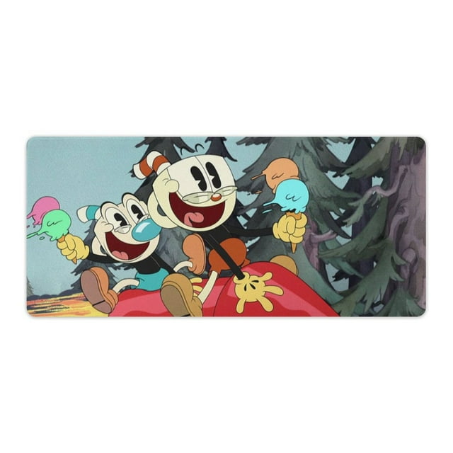 The Cuphead Show Mouse Pad Extended Gaming No-sliped Large Desk Mat ...