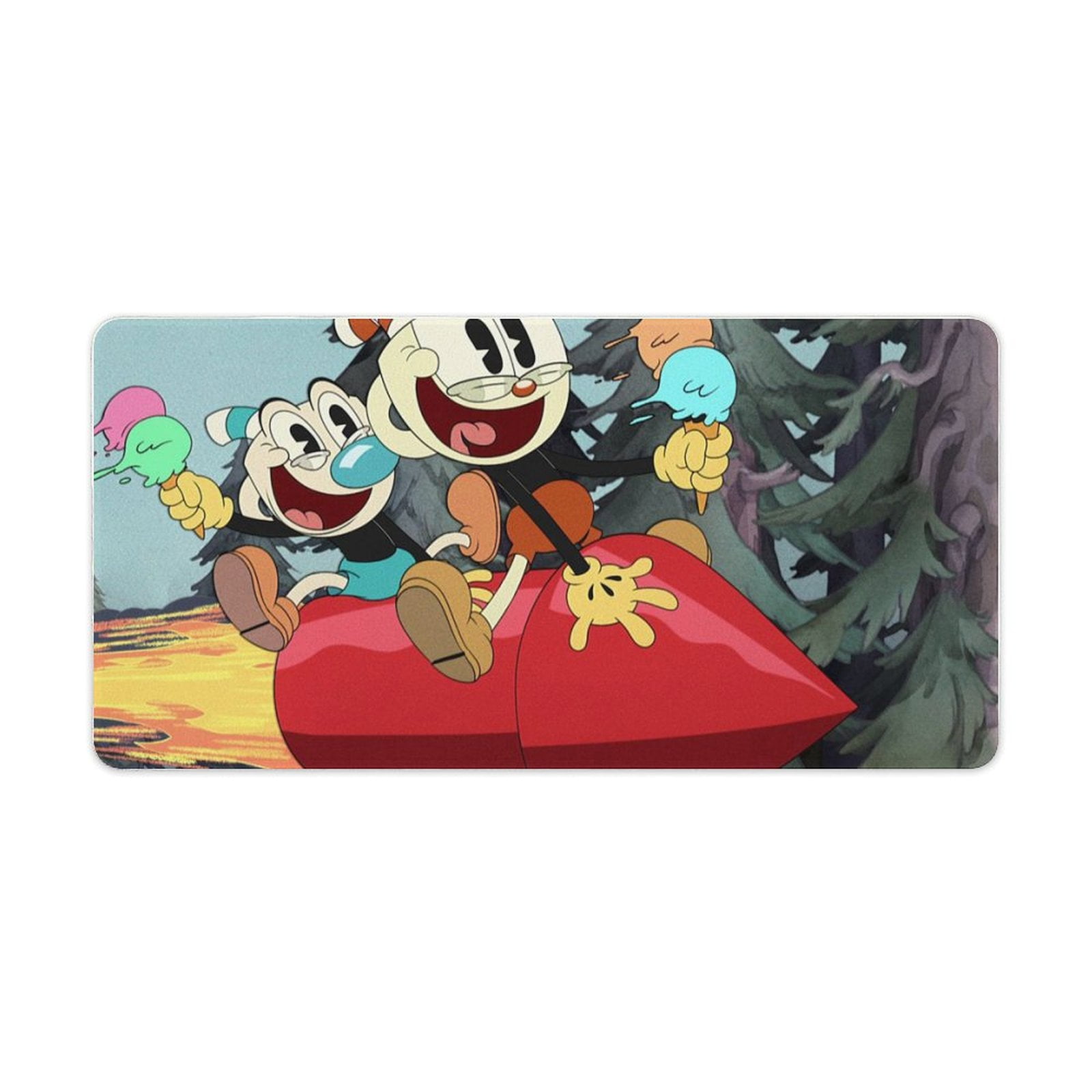 The Cuphead Show Mouse Pad Extended Gaming No-sliped Large Desk Mat ...