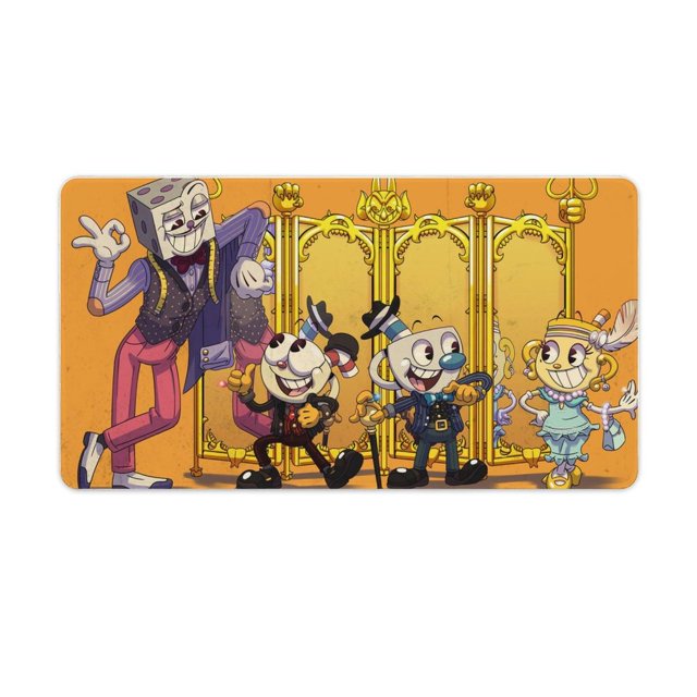 The Cuphead Show Mouse Pad Extended Gaming No-sliped Large Desk Mat ...