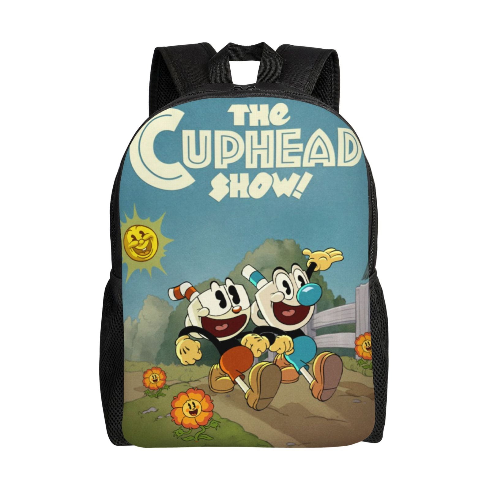 The Cuphead Show Mugman Backpack Lightweight Unisex Basic Daypack ...