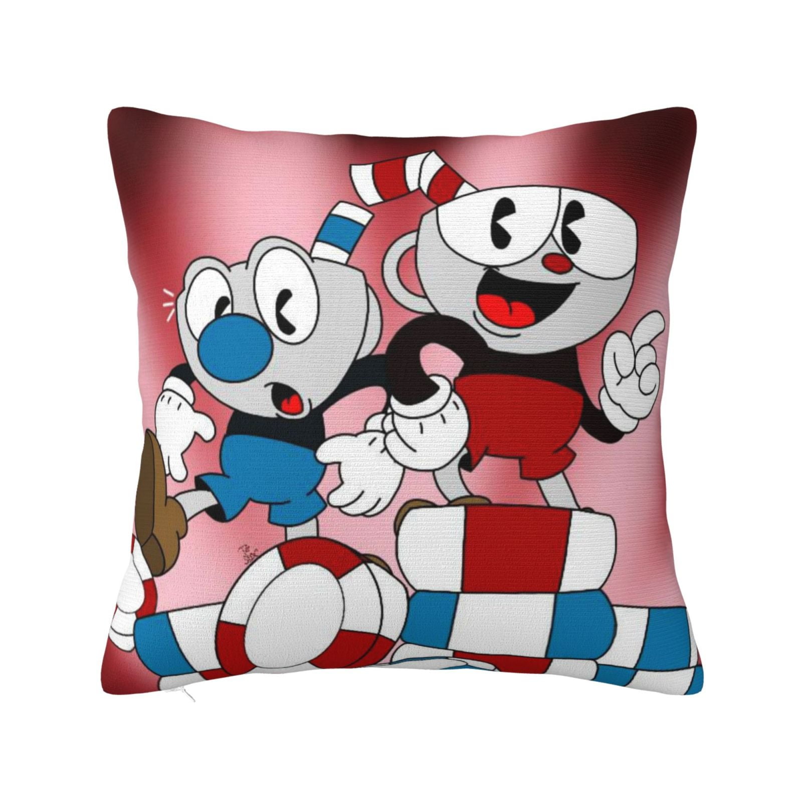 The Cuphead Show Throw Pillow Cover Decoration Pillow Case Cushion Home Decor for Home Sofa ...