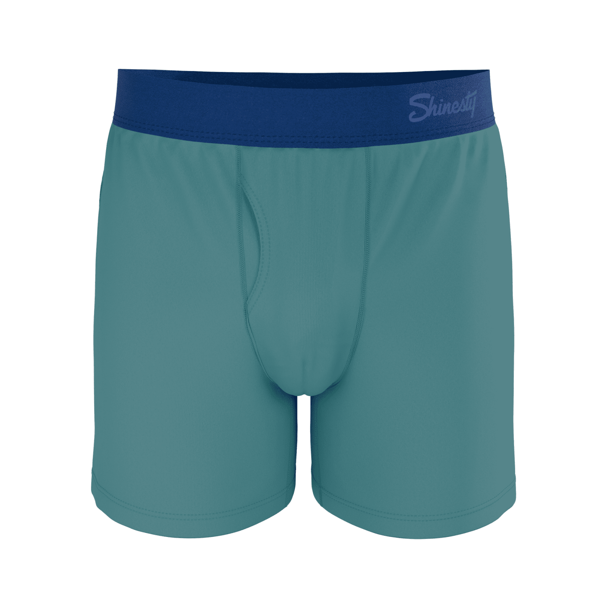 The Curacao - Shinesty Teal Boxers Large - Walmart.com