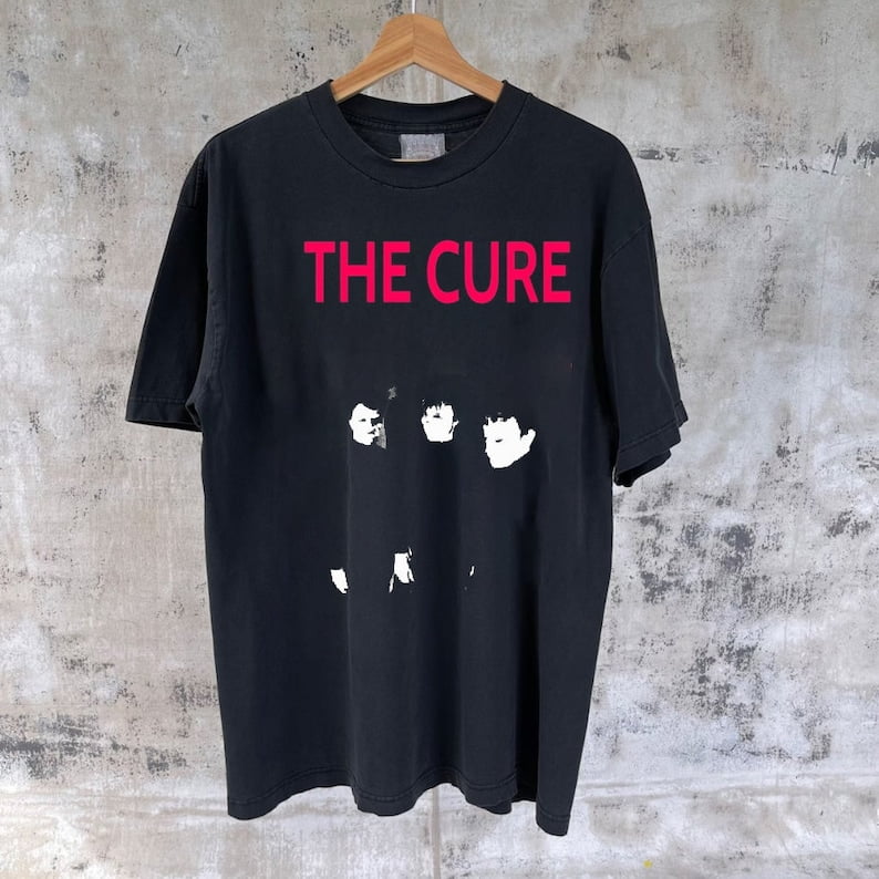 The Cure Band Shirt, Classic Vintage Style Rock n Roll Merchandise ...