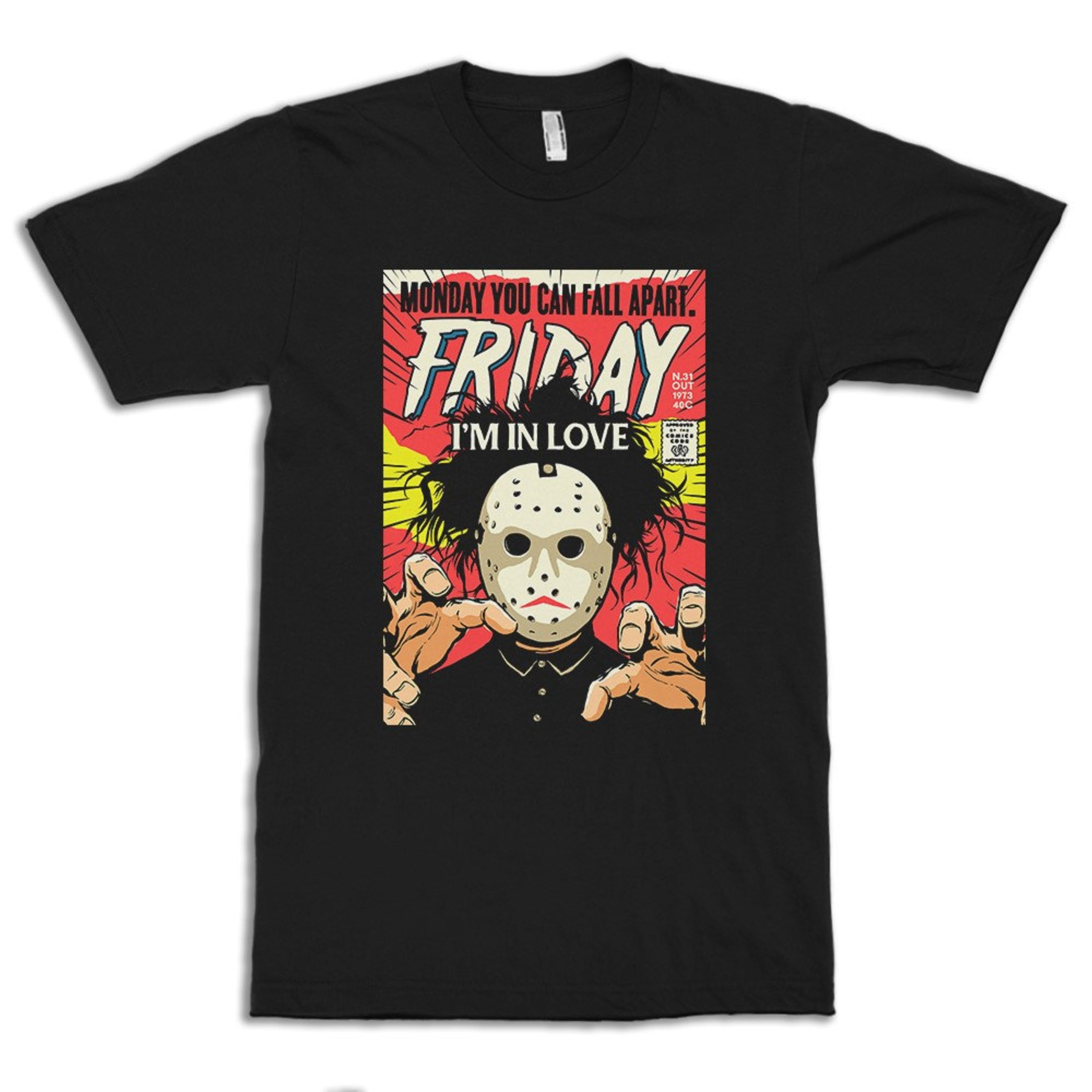 The Cure Friday I'm In Love Funny T-Shirt, Friday the 13th Jason Shirt ...