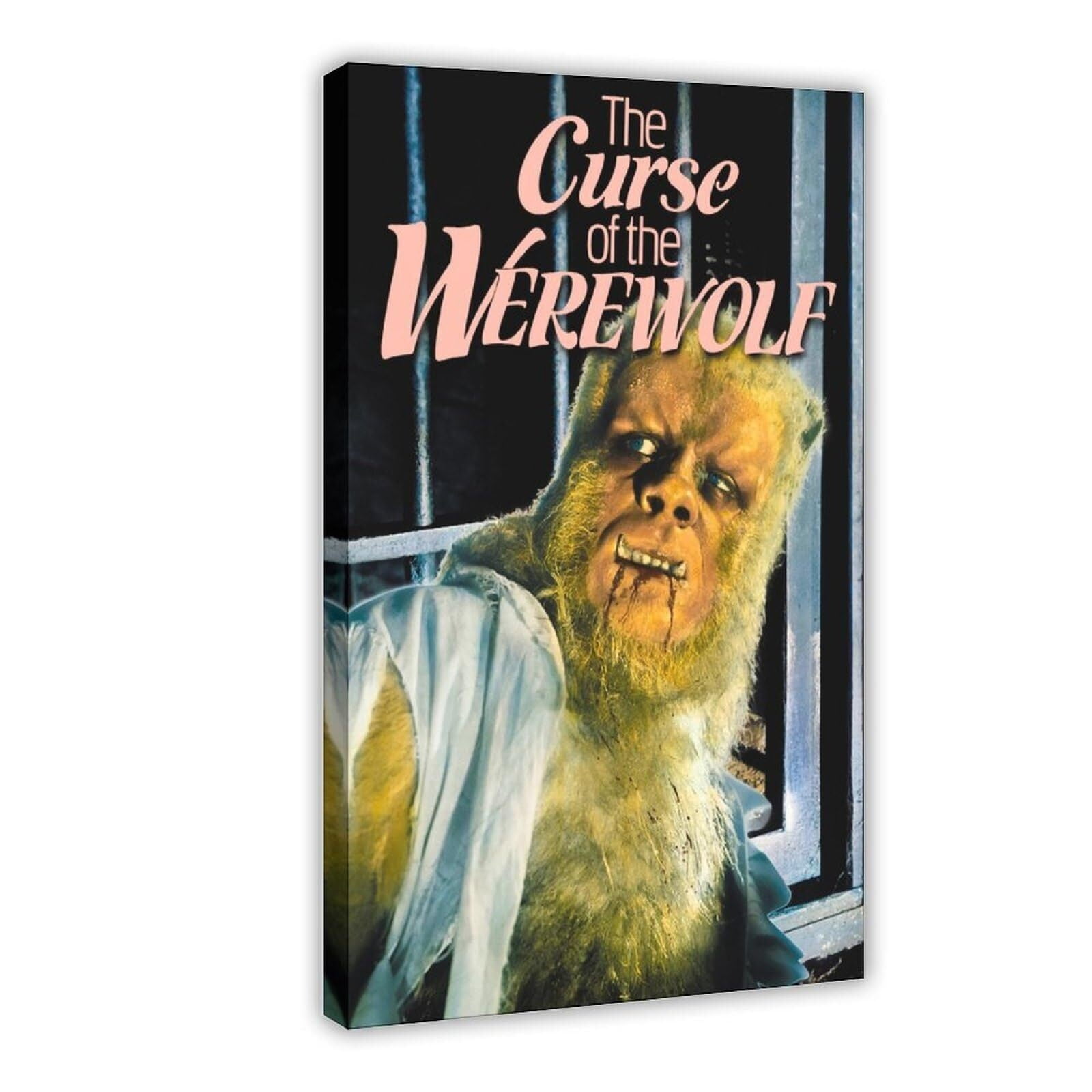 The Curse of The Werewolf Movie Poster 4 Canvas Poster Bedroom Decor ...